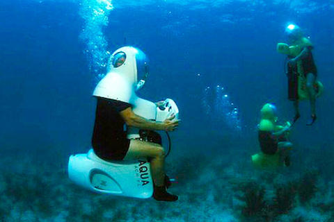 BOB Diving in Tenerife Underwater Scooters Tour